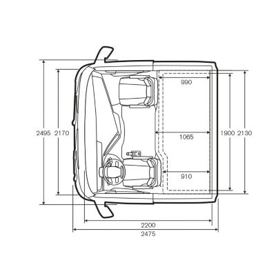 Volvo FH16 – Cab specifications | Volvo Trucks