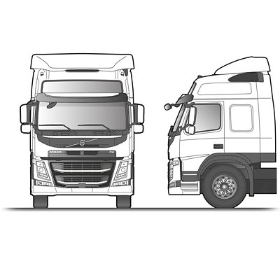 Volvo FM – Cab Design | Volvo Trucks