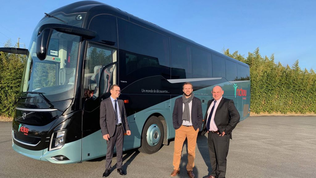 Richou Voyages on receiving Europe’s first new Volvo 9900 | Volvo Buses