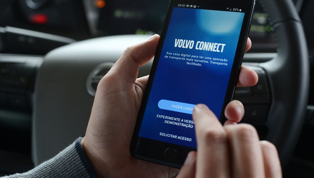 Volvo Connect amplia a conectividade dos caminhões