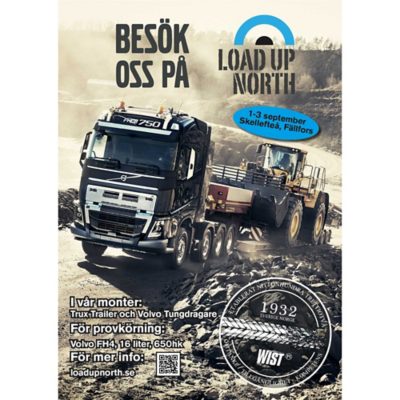 Wist deltar på Load Up North 2016 | Wist Last & Buss