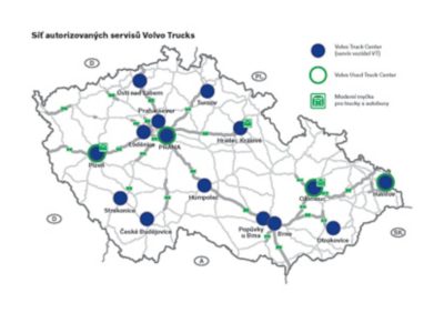 Prodejní a servisní síť | Volvo Trucks