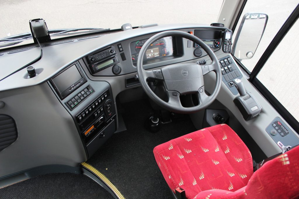 Volvo Bus Driver Cabin