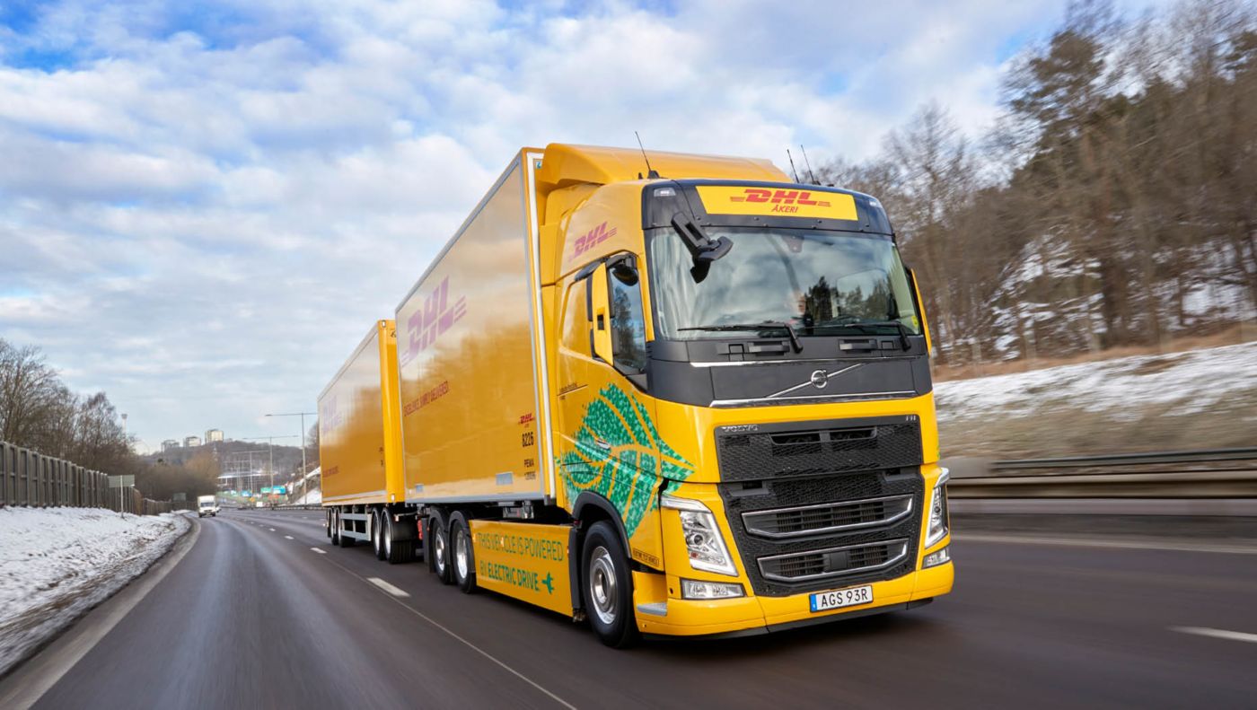 Dhl volvo electric truck store