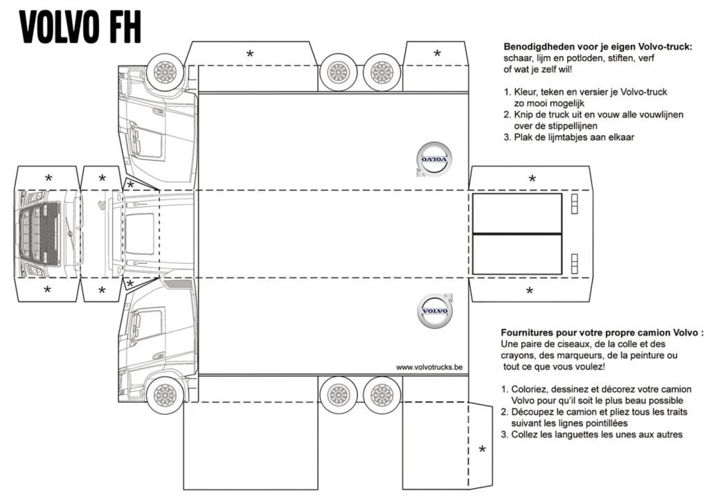 Volvo Truck Coloring Pages Volvo FM 400 Truck 3d Illusion Lamp Plan